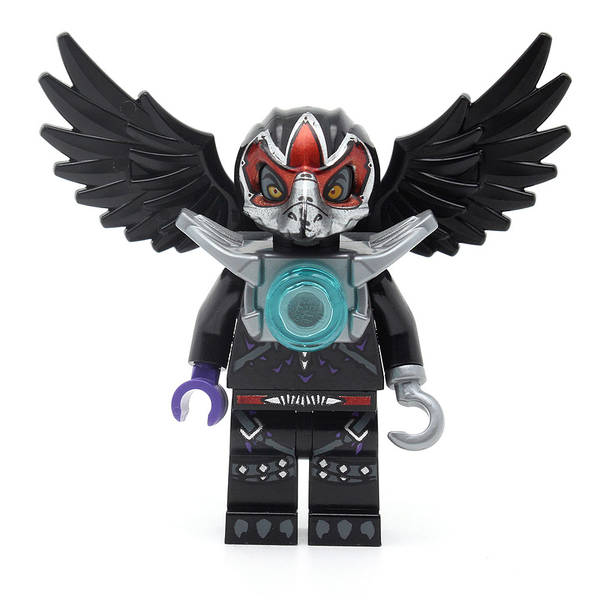 LEGO loc001 - Razar (Flat Silver Armor) – barando